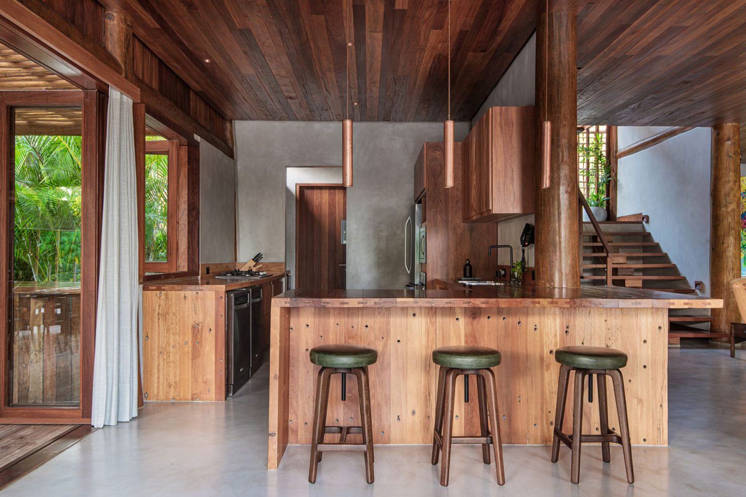 This modern jungle retreat in Bahia has ocean views - The Spaces