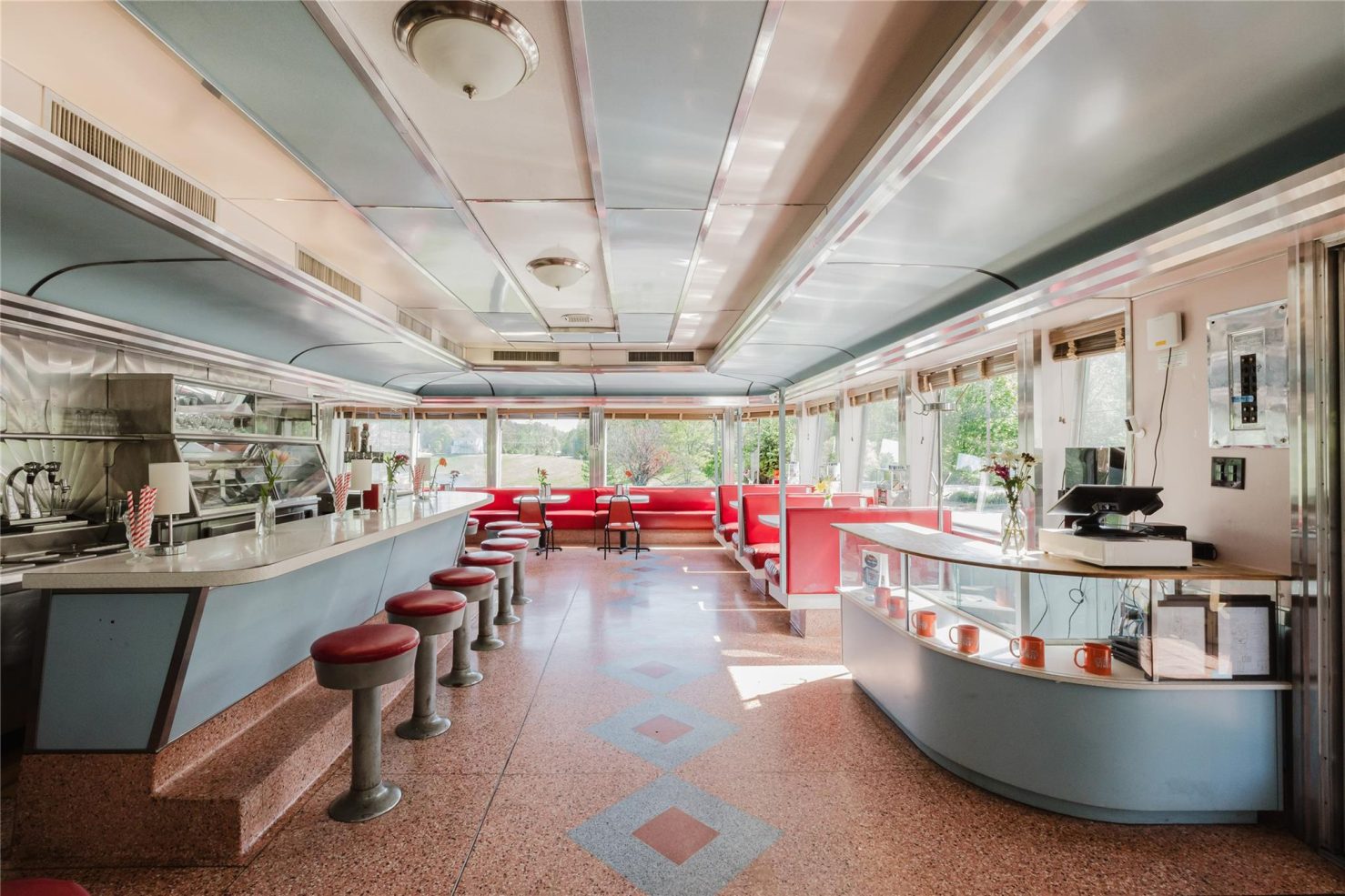 A retro prefab diner is for sale in the Hudson Valley - The Spaces