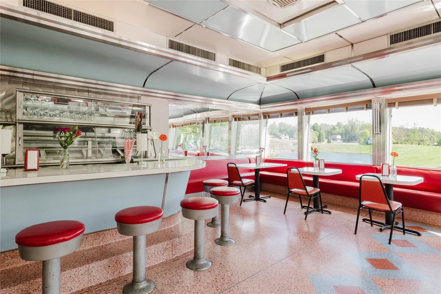 A retro prefab diner is for sale in the Hudson Valley - The Spaces