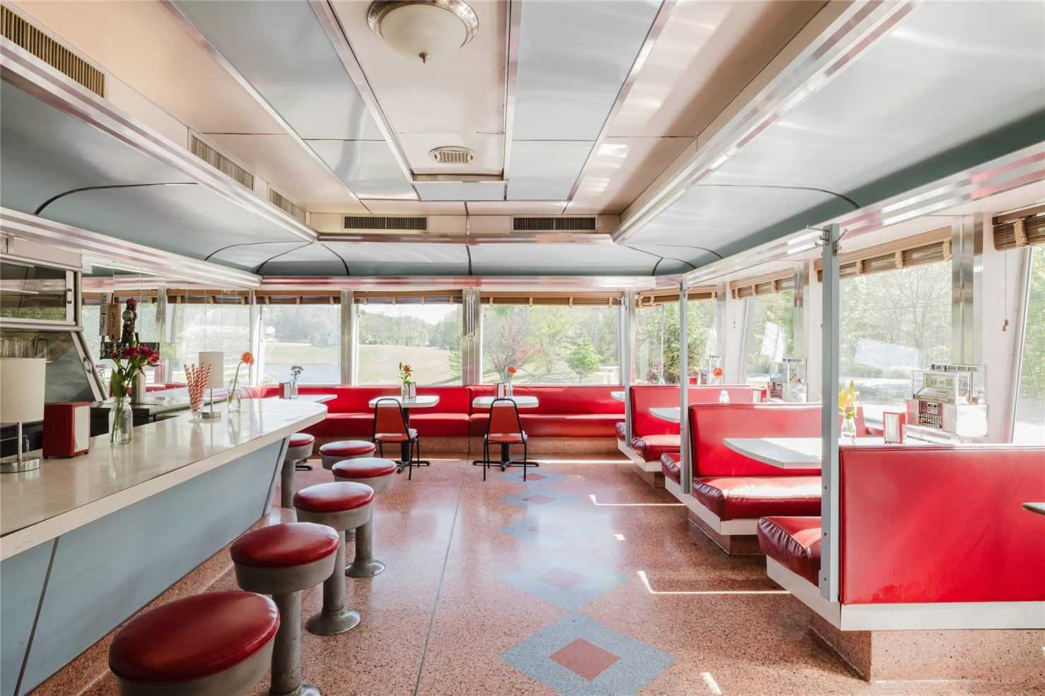 A retro prefab diner is for sale in the Hudson Valley - The Spaces