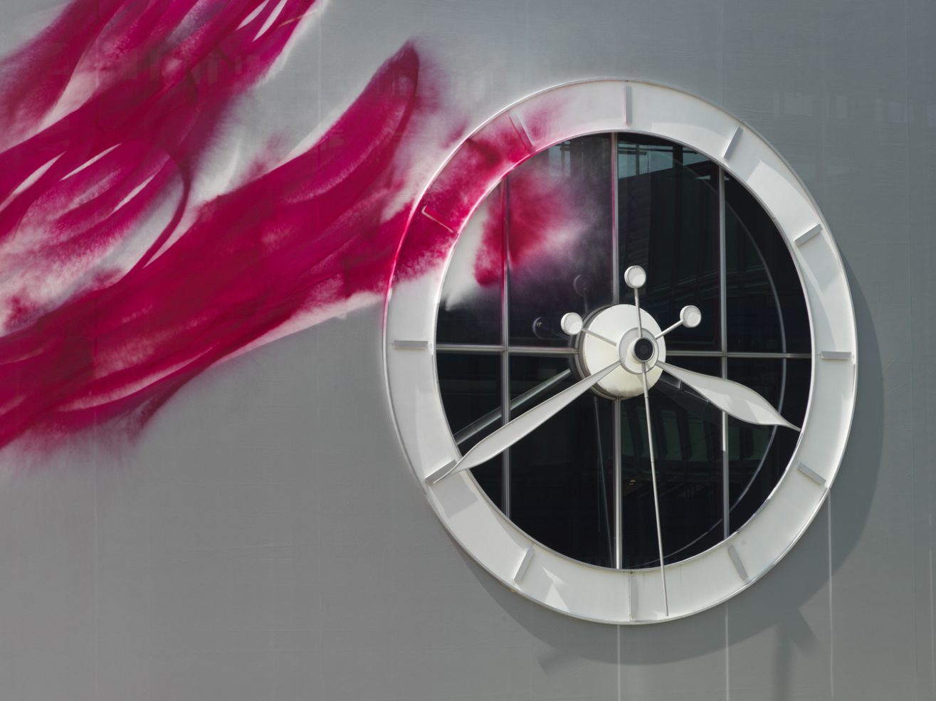 Art Basel launches with a splash of colour by Katharina Grosse - The Spaces