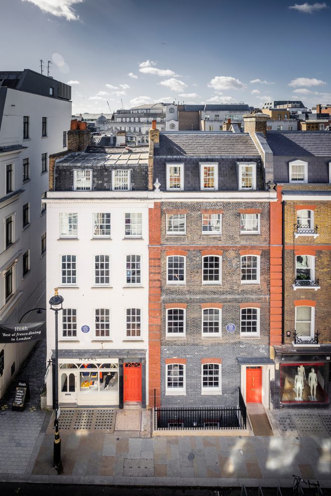 Handel and Hendrix lived here: RIBA honours two harmonious houses in ...