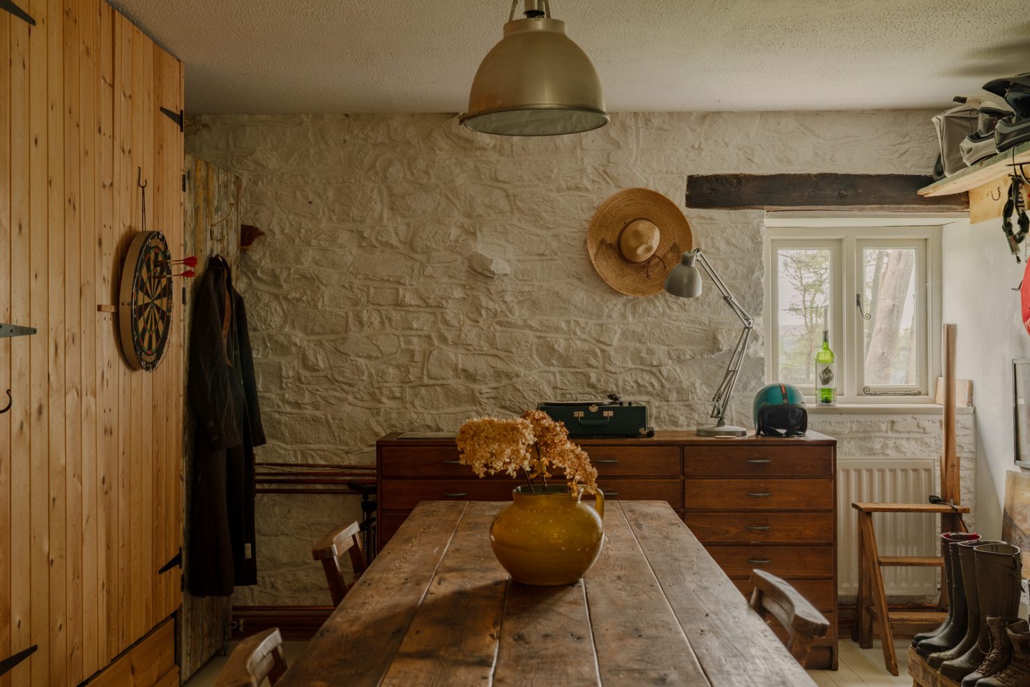 Seven centuries of Welsh design are embedded in this Powys longhouse ...