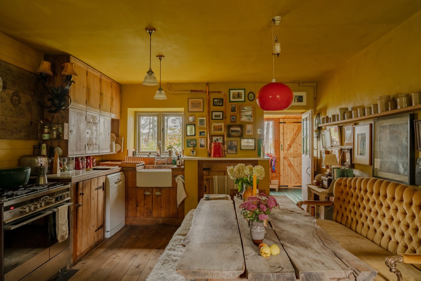 Seven centuries of Welsh design are embedded in this Powys longhouse ...