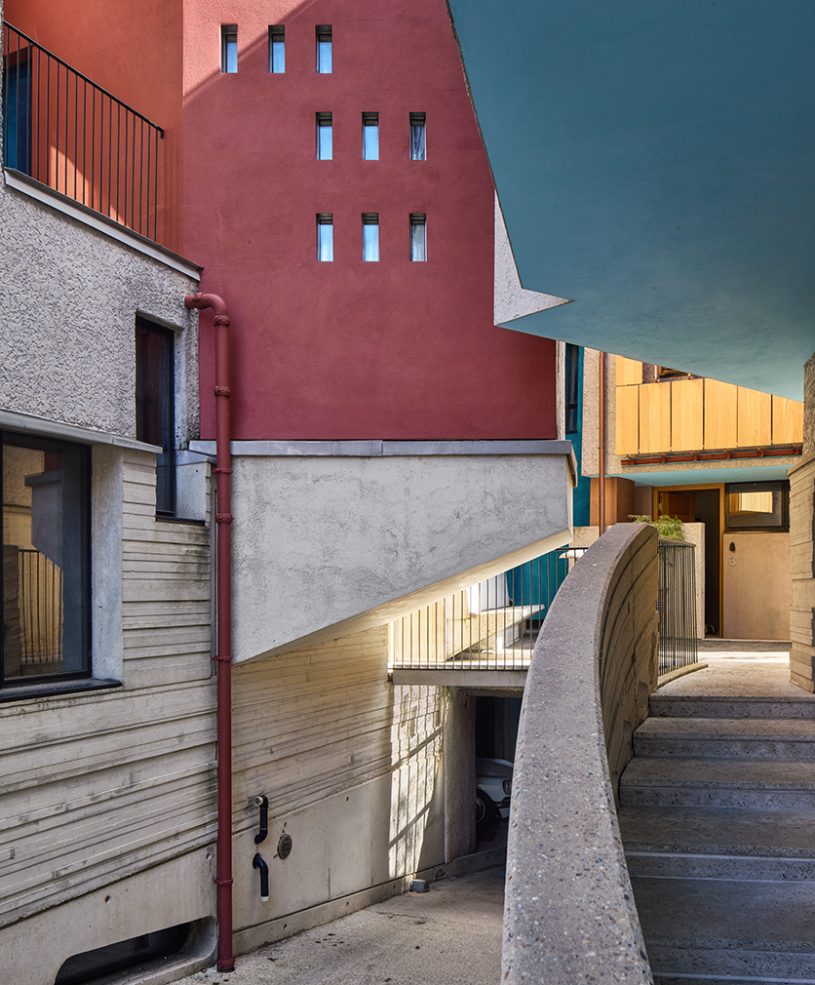Two properties in Peter Salter's architectural village hit the market ...