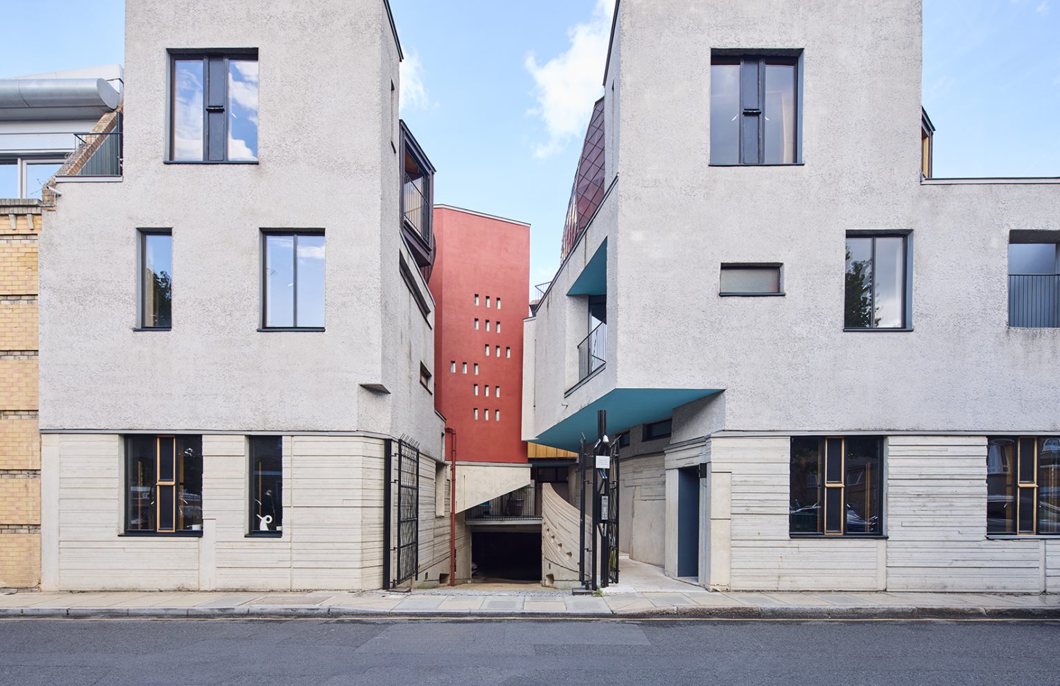 Two properties in Peter Salter's architectural village hit the market ...