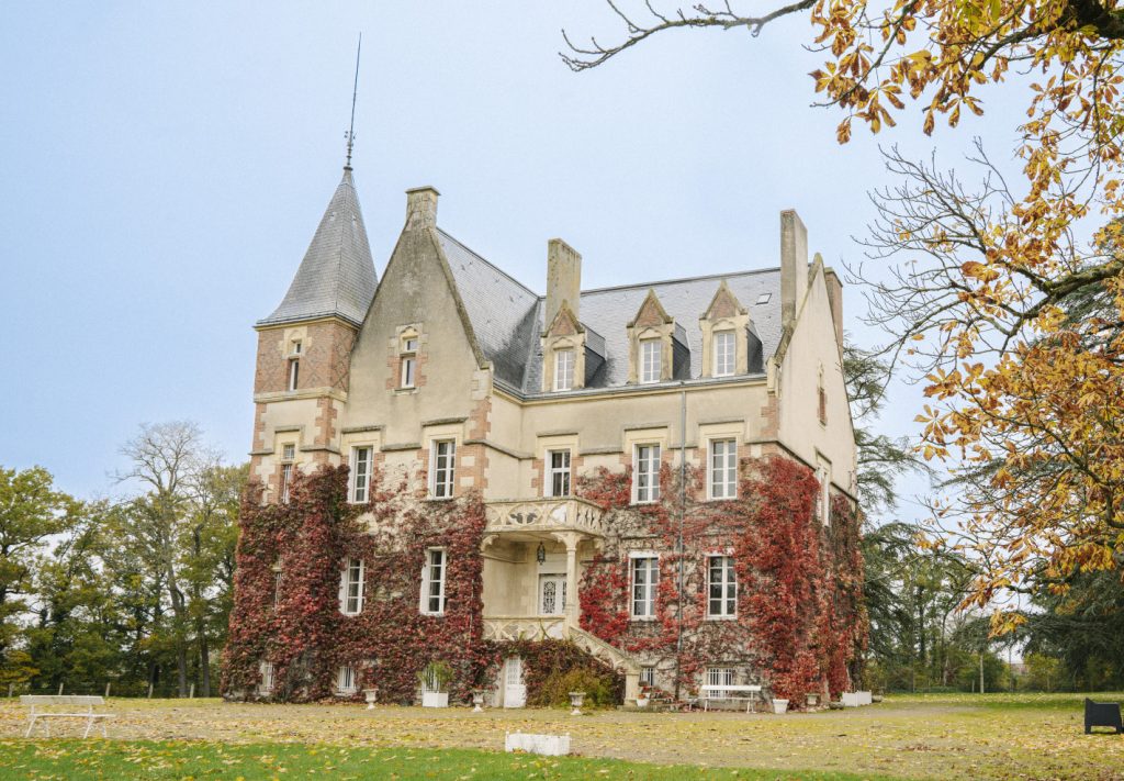 Come home to ivied walls and chandeliers at this 19th-century turreted ...
